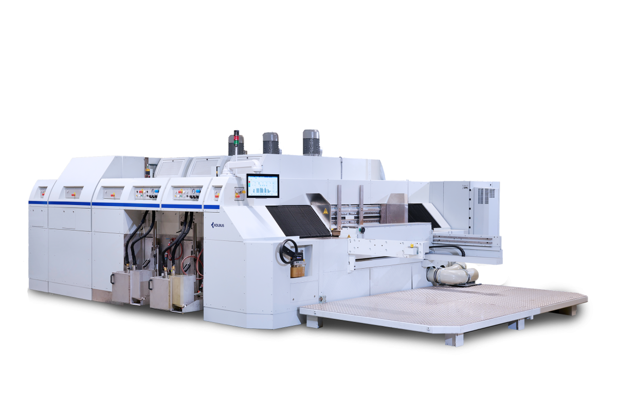 Kolbus America Unveils Cutting-Edge RDG Hybrid Flexo Rotary Die Cutter ...